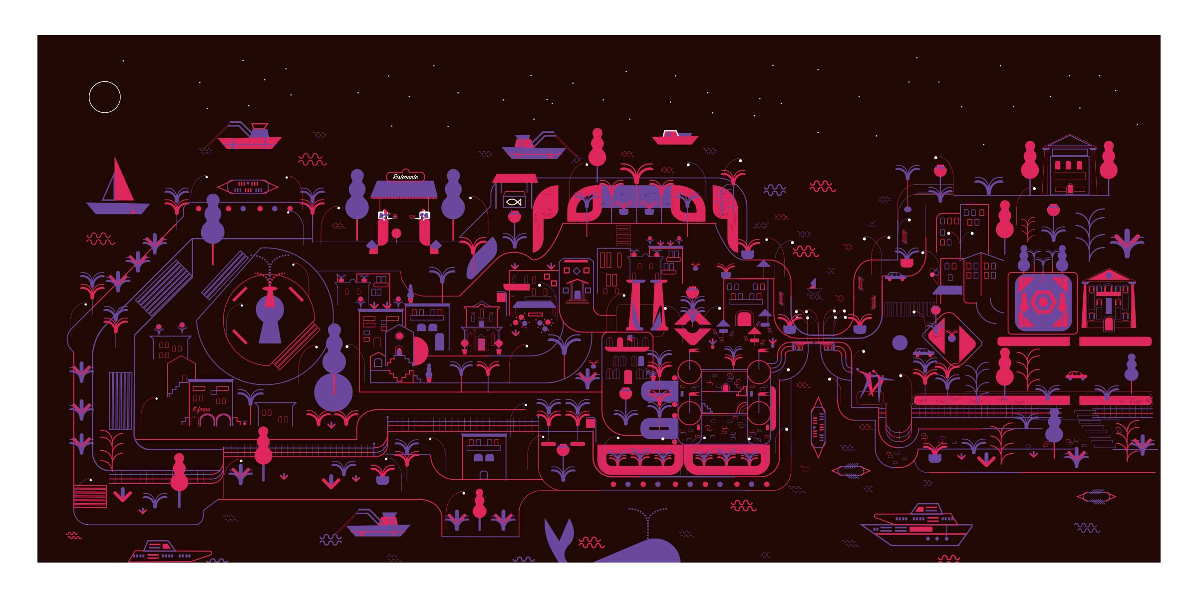 IODIO, illustrazioni di Giove — Futuro Arcaico